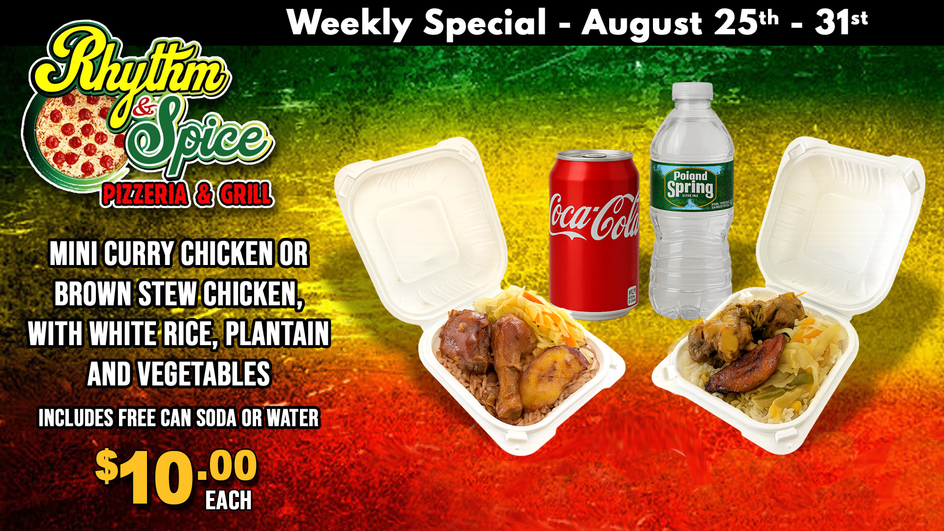 Rhythm & Spice – The Finest In Jamaican & Italian Cuisine